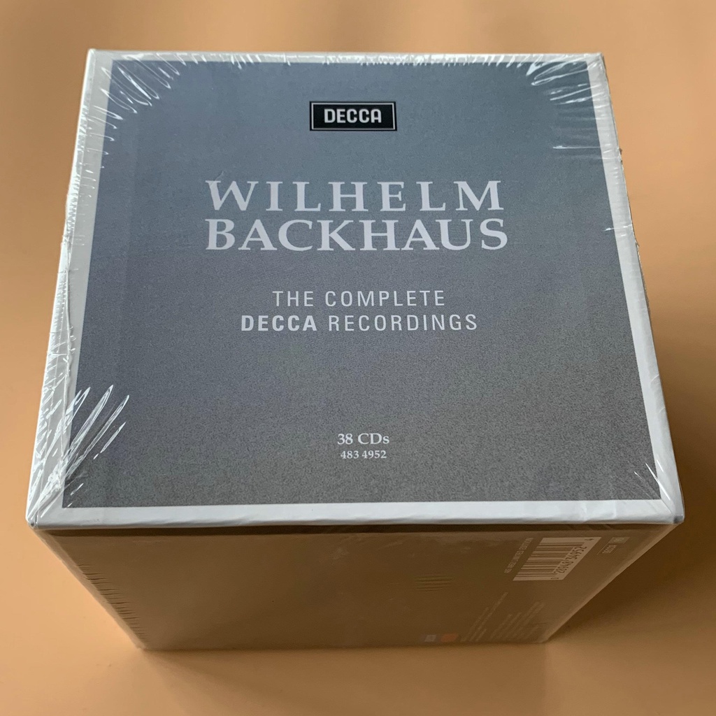 DEECA錄音 巴克豪斯 Wilhelm Backhaus 鋼琴大師一生的大全集38CD | 蝦皮購物