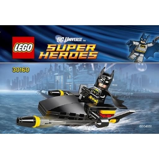 《Brick Factory》全新 樂高 LEGO 30160 Batman 蝙蝠俠 汽艇 飛船 Jetski | 蝦皮購物