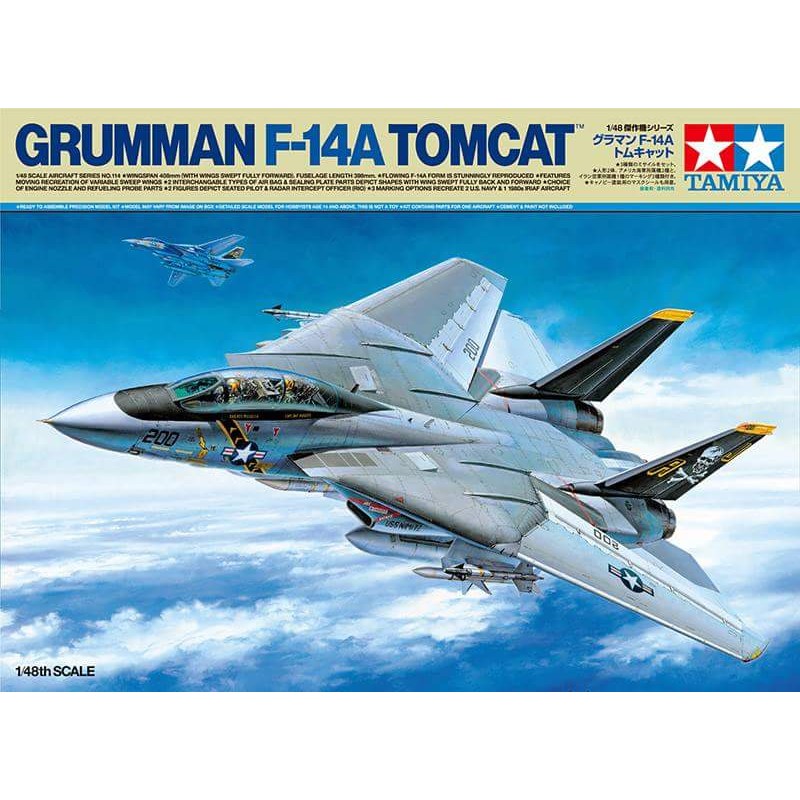 田宮TAMIYA 1/48 --- 61114 Grumman F-14A Tomcat | 蝦皮購物