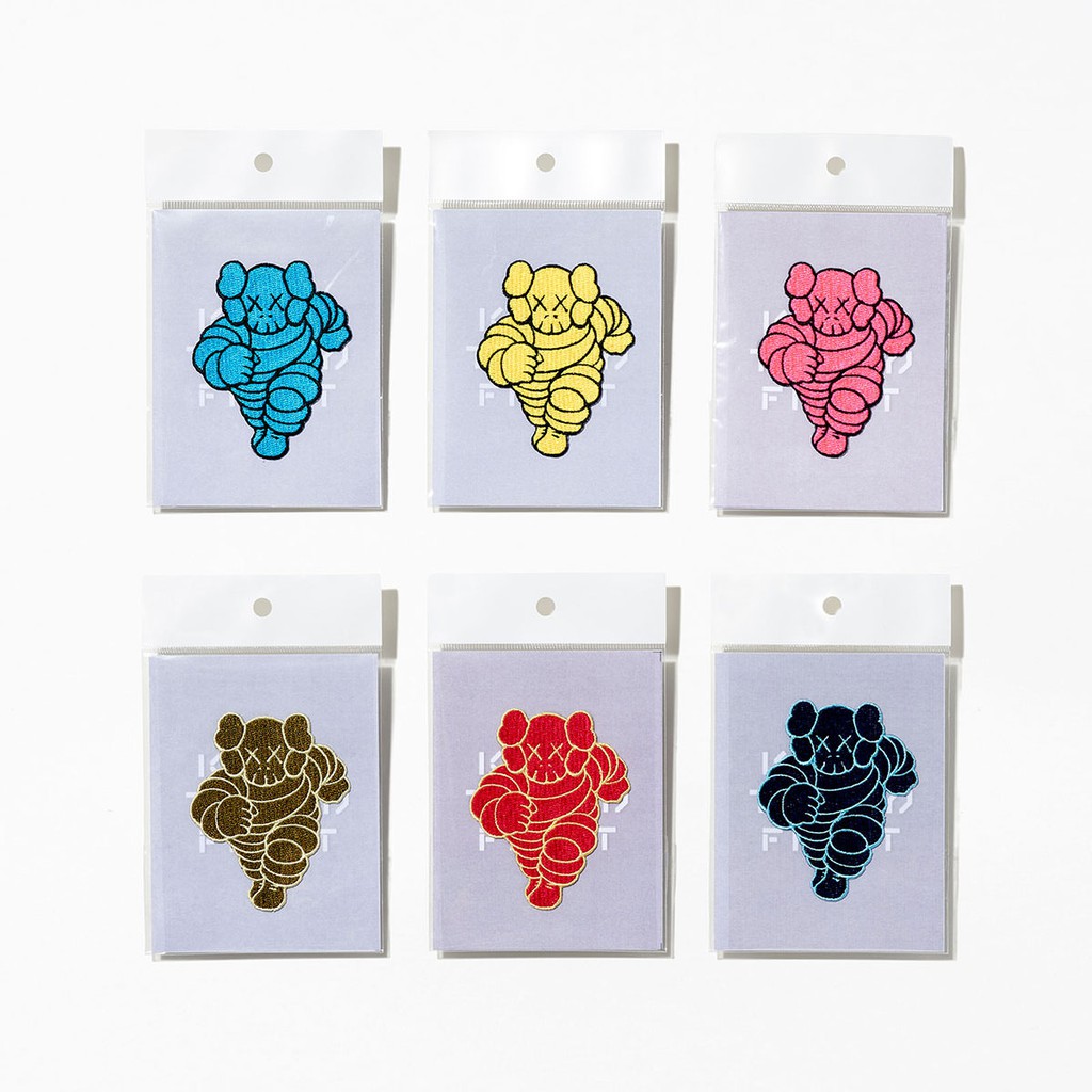 【日貨代購CITY】KAWS TOKYO FIRST HAND CHUM 東京 展覽 限定 貼布章 手 米其林 組 現貨 | 蝦皮購物