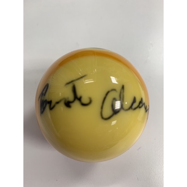 [撞球]2006-WPA世界九號錦標賽冠軍簽名球-Ronato Alcano | 蝦皮購物