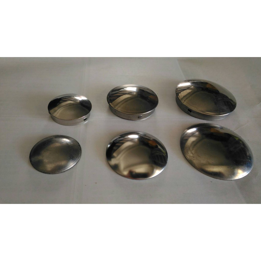 【singcoco】小尺寸 白鐵304 加厚 免焊封口 封口蓋 孔塞 管塞 白鐵蓋 圓管蓋 白鐵圓封口 | 蝦皮購物