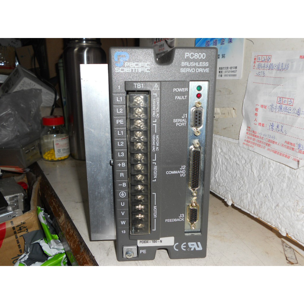 PACIFIC SCIENTIFIC PC800 無刷伺服驅動器 PC834-104-N (H5) | 蝦皮購物