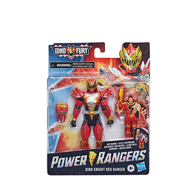 Hasbro Power Rangers Dino Fury Dino Knight Red Ranger HPRF44 | 蝦皮購物
