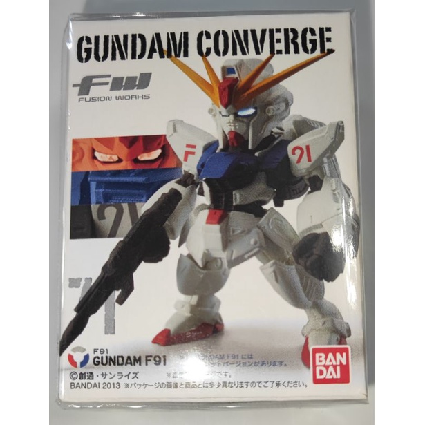 小飛俠公仔店 售完 FW鋼彈 FW GUNDAM CONVERGE 舊規#12彈 71號鋼彈F91 | 蝦皮購物