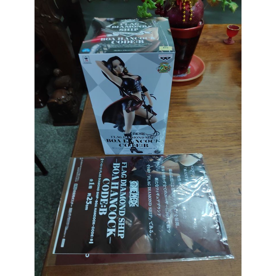 海報 + 現貨 日版 金證 海賊王 航海王 景品 FLAG DIAMOND SHIP FDS 女帝 CODE: B | 蝦皮購物