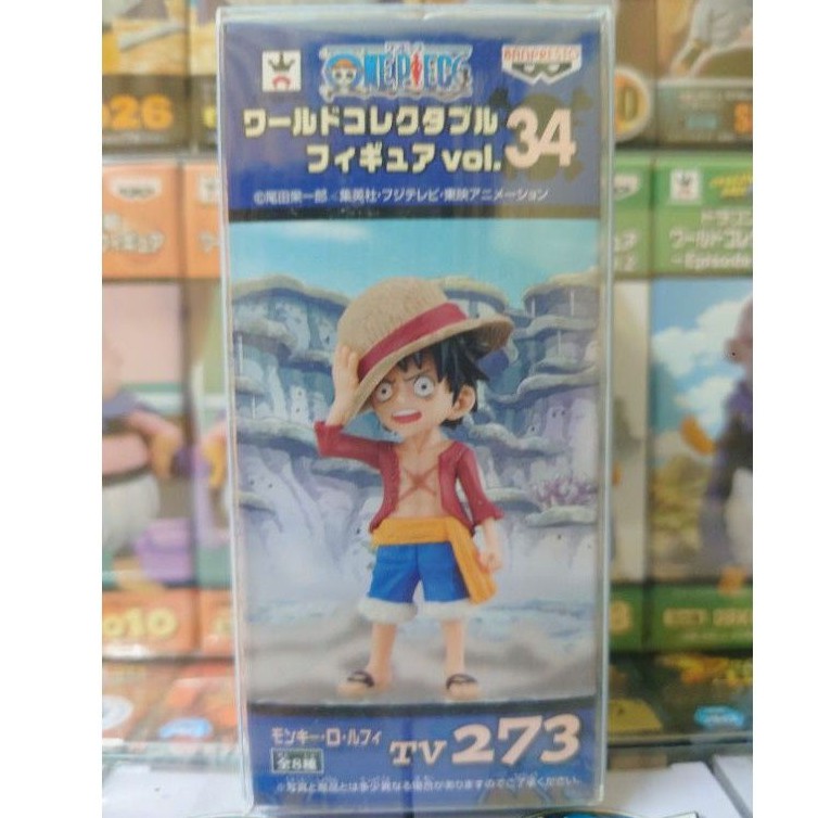 WCF系列《海賊王 TV VOL.34 魚人島激鬥篇 273 魯夫》日版金證 | 蝦皮購物