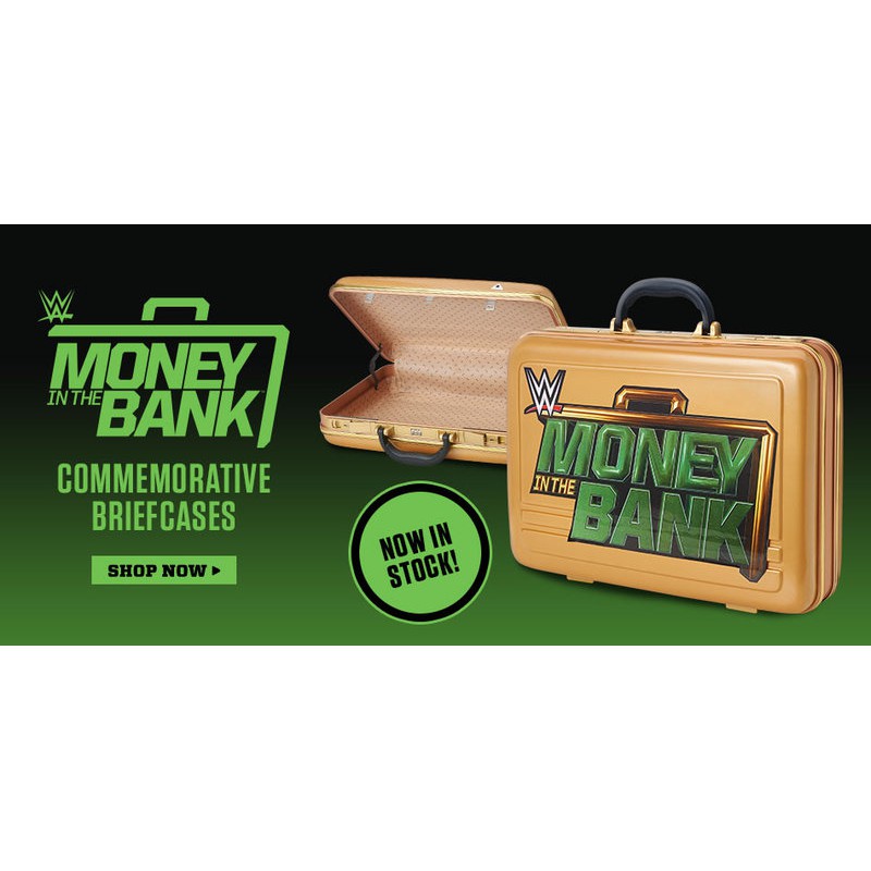 ☆阿Su倉庫☆WWE Money in the Bank Commemorative Briefcase MITB公事包 | 蝦皮購物