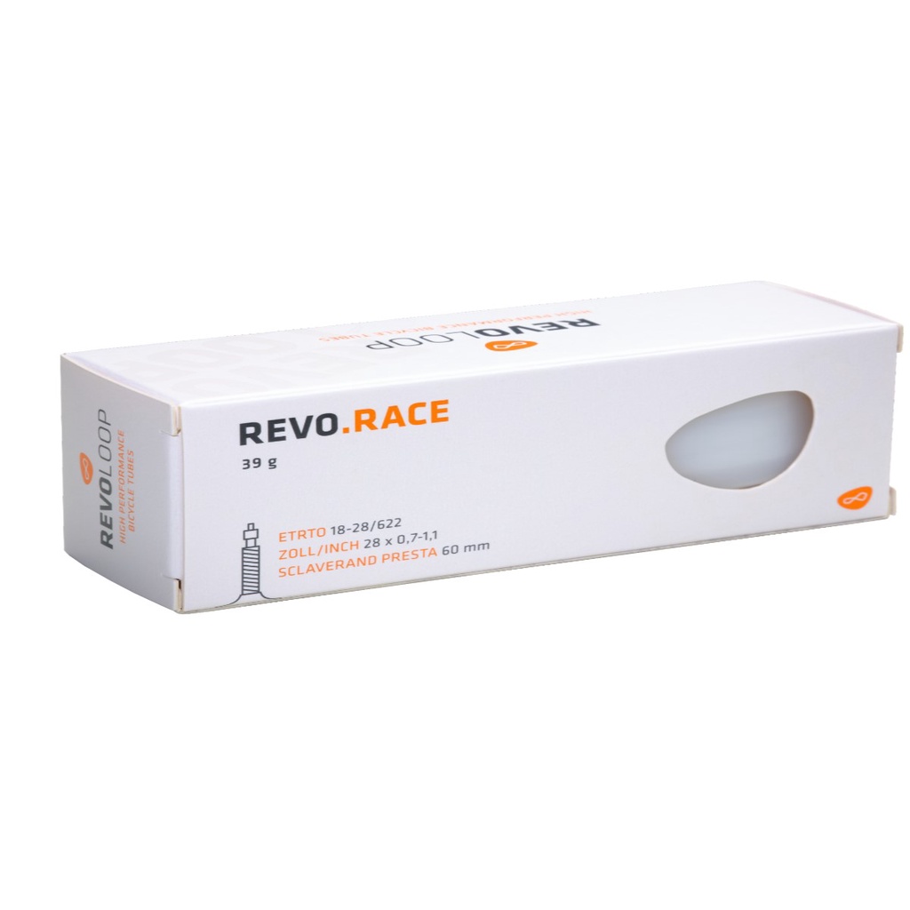 單車世界~德國 Revoloop REVO.RACE 超輕量內胎 39克 全世界最輕 700x18c~28c 25c | 蝦皮購物
