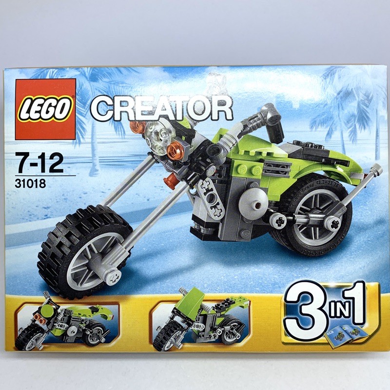 全新 LEGO 31018公路巡邏車 creater系列 3合1 實品實拍 摩托車 越野車 | 蝦皮購物