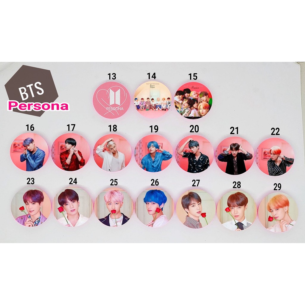 Bts POPSOCKET PERSONA 模式 NO 13-29 POP SOCKET BTS | 蝦皮購物