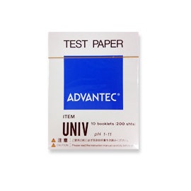 一盒免運，附發票！日本ADVANTEC．PH酸鹼試紙/ UNIV 書型 /pH1.0-11∣日本製造，授權代理 | 蝦皮購物