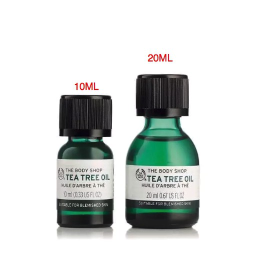 🔥美體小舖 THE BODY SHOP - Tea Tree Oil 20/20ml茶樹精油/Targeted Gel | 蝦皮購物