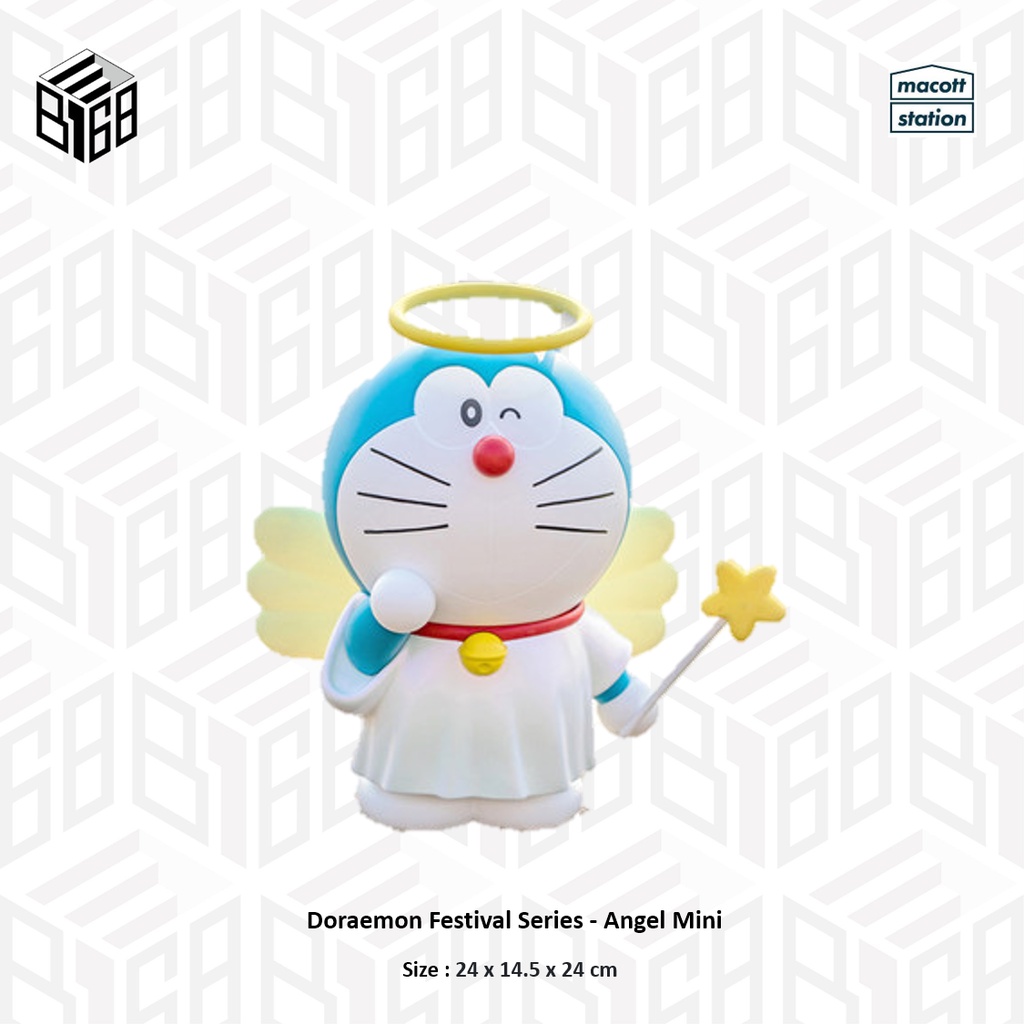 [B168預購] Macott Station Doraemon Angel Mini 美光站 哆啦A夢慶典系列-天使 | 蝦皮購物