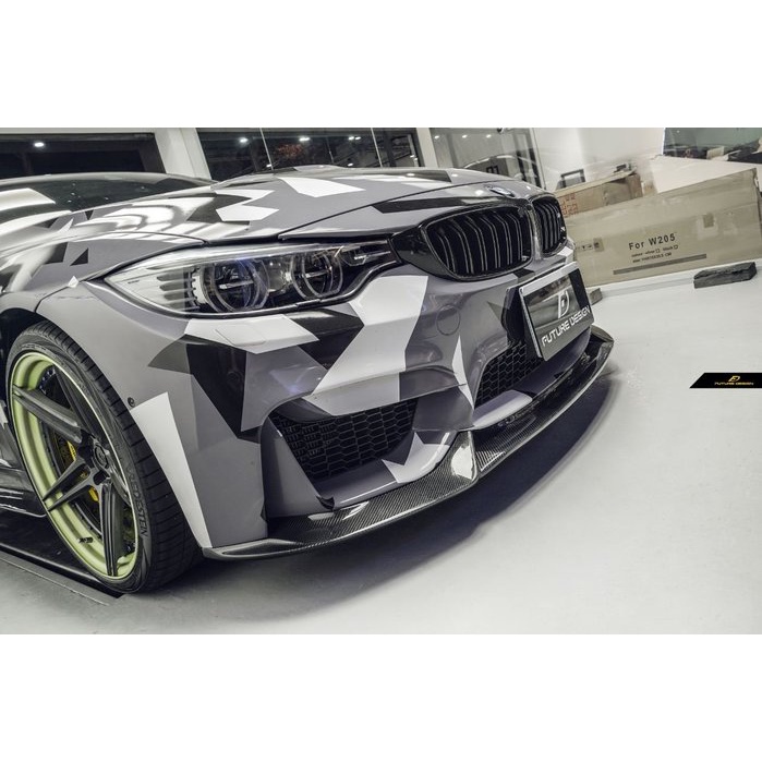 【政銓企業】F80 M3 F82 F83 M4 VARIS款 高品質 全碳纖維 卡夢 前下巴 免費安裝 現貨 | 蝦皮購物