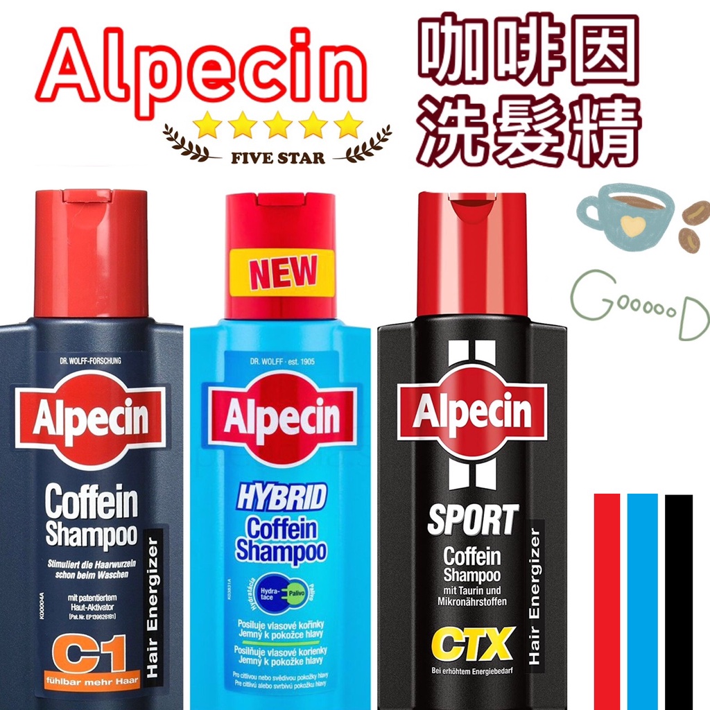 板橋江子翠→德國 Alpecin C1咖啡因洗髮露 CTX運動型咖啡因洗髮露 咖啡因洗髮精 咖啡因 強健髮根 雙動力 | 蝦皮購物