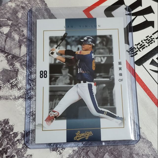 Lamigo 桃猿 藍寅倫 2020 中華職棒聯盟 球員卡 | 蝦皮購物