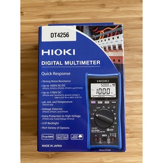 HIOKI 數位三用電表 電子式三用電表 液晶顯示萬用電表 DT-4256原廠公司貨 | 蝦皮購物