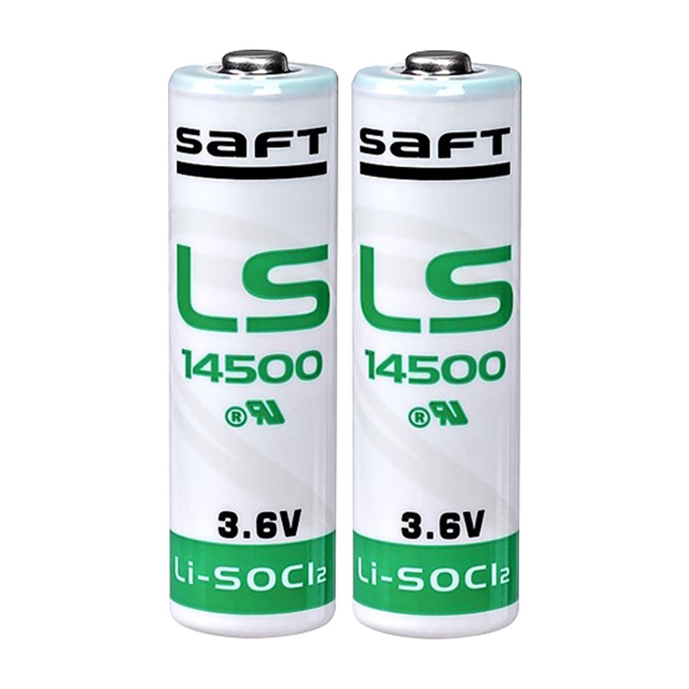 SAFT LS14500 14500 AA 3.6V 2.6Ah 一次性鋰電池 帶針腳2P PLC工控電池 電池 | 蝦皮購物