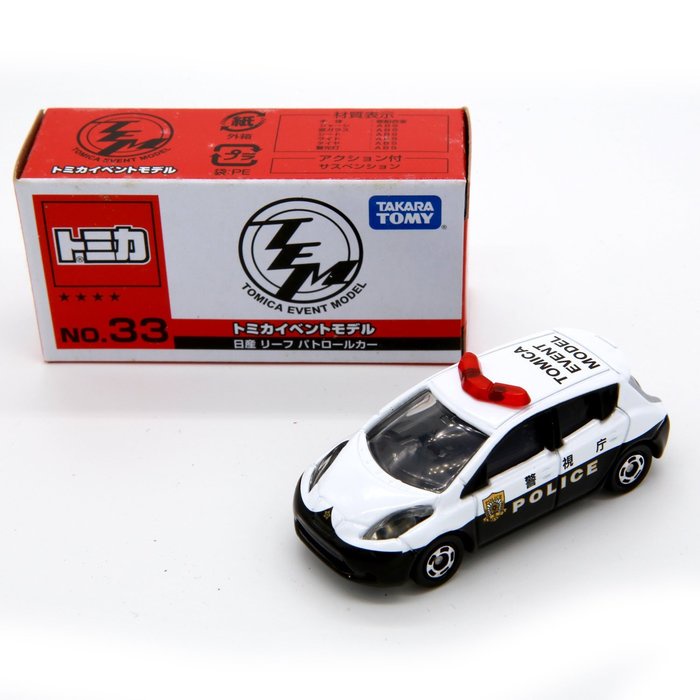 TOMICA EVENT MODEL多美小汽車會場限定版 No.33日產NISSAN警視廳警車(4星) | 蝦皮購物