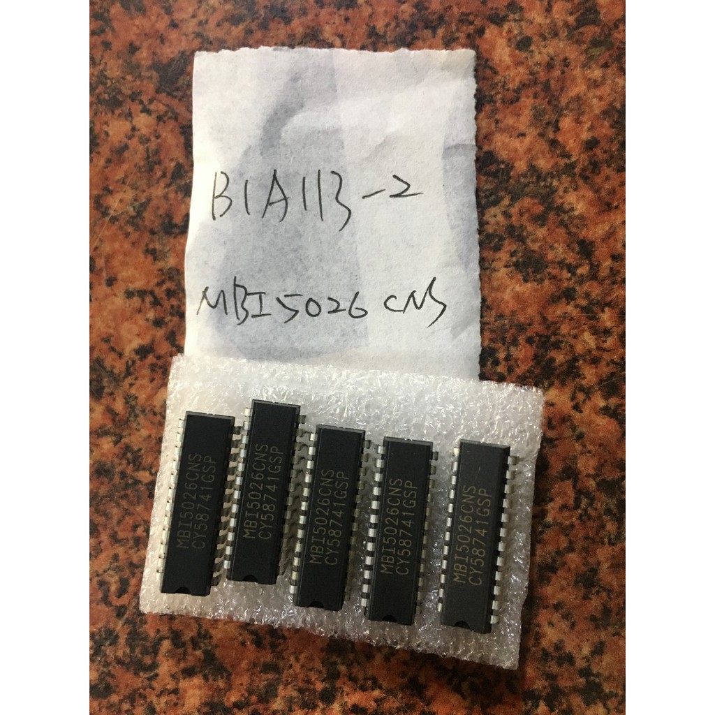 阿寶特賣場-電子材料-全新庫存品-IC類-8-LED驅動.燈串控制-IC類-B1A113-1-MBI5026 | 蝦皮購物