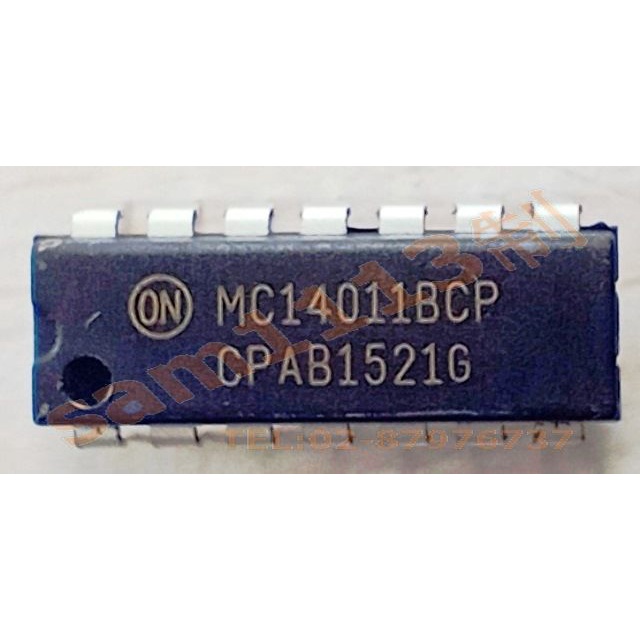 113邏輯閘 MC14011 BCP DIP-14 ON 四NAND閘2in CD4011 HEF 4011 >>10個 | 蝦皮購物