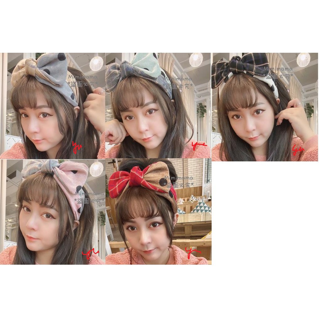 MIMIMAMA NIUNIU 妞妞 ciao lady髮箍 設計款 自訂款 蝴蝶結 熊妮 0111 直播 | 蝦皮購物