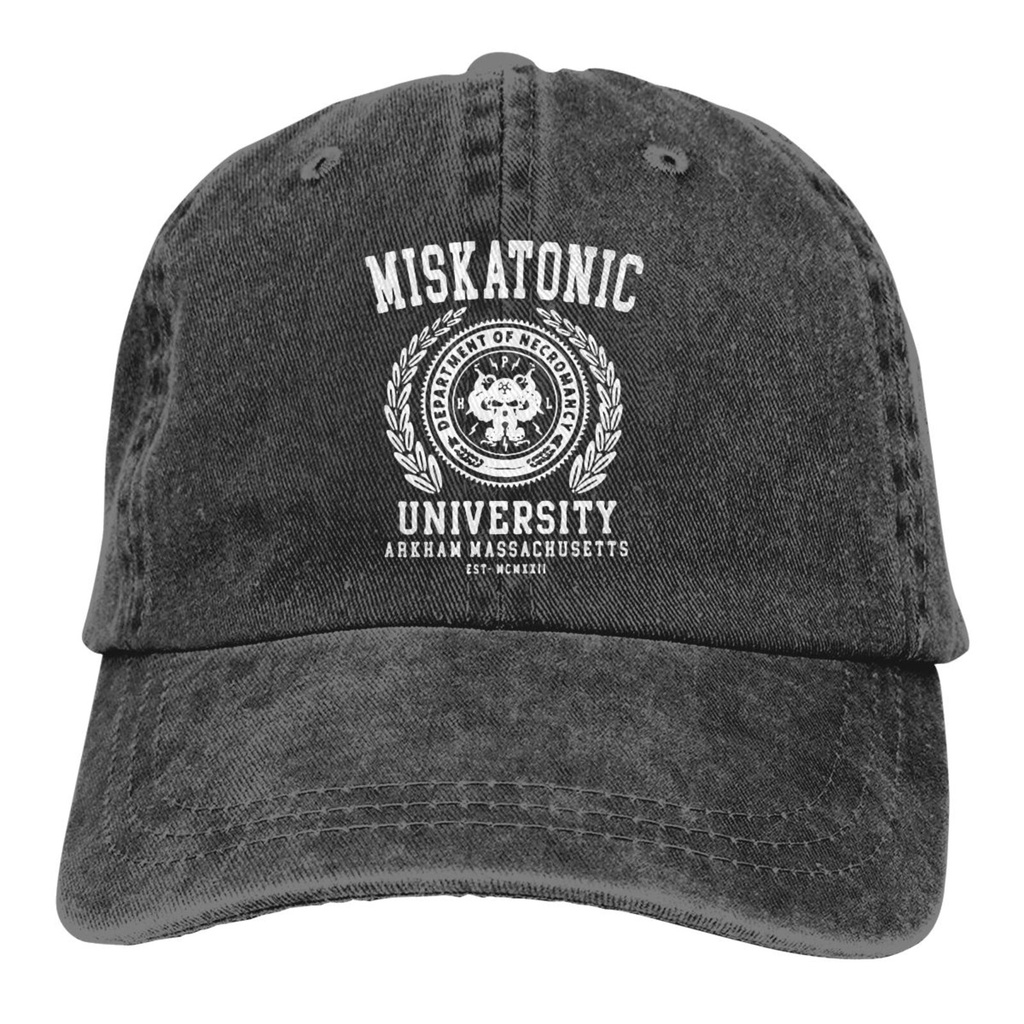韓式做舊 Snapback Cap Cthulu And Lovecraft Miskatonic University | 蝦皮購物