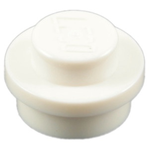 [樂磚庫] LEGO 6141 平板 圓型 白色 1x1 614101 | 蝦皮購物