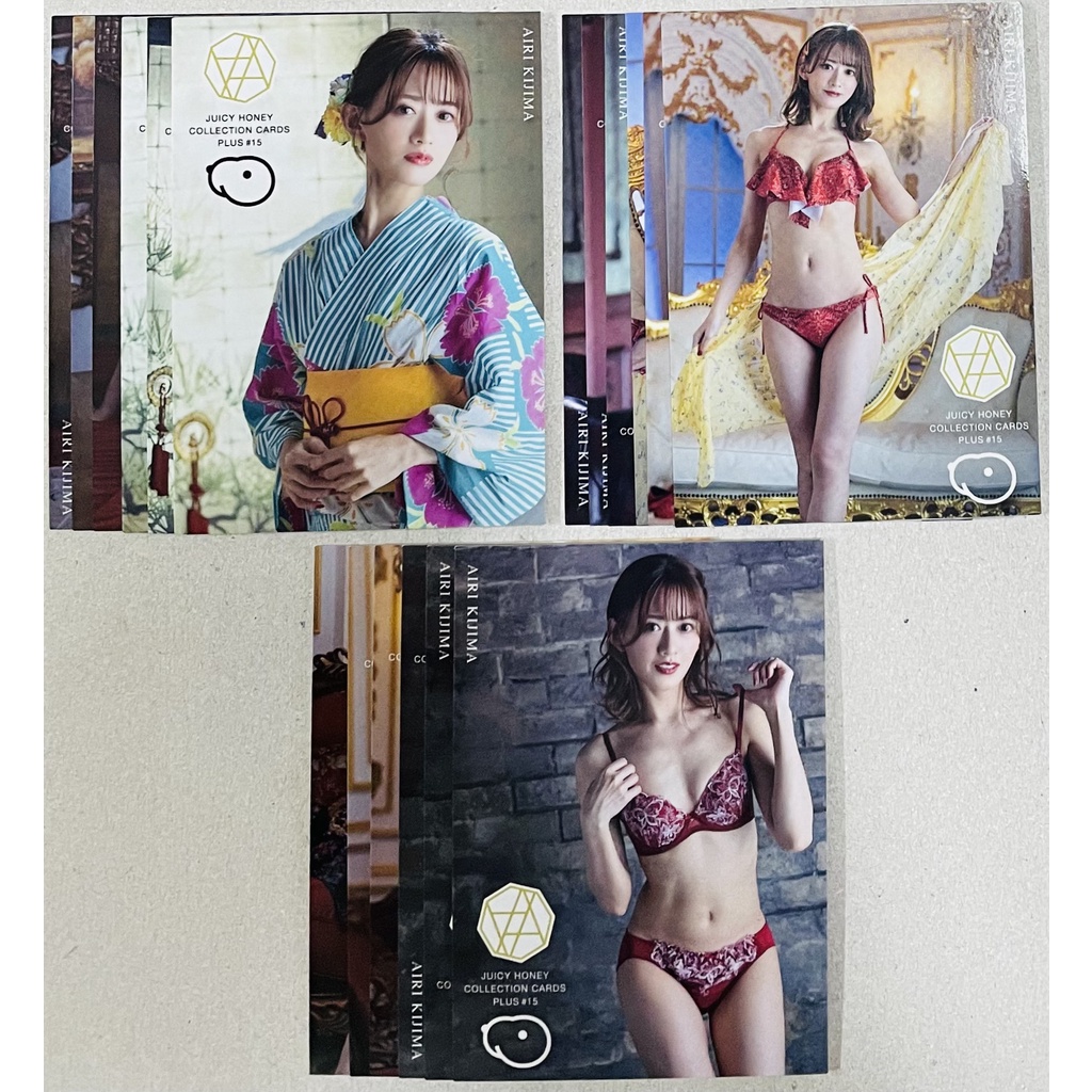 希島愛里 單人18張一套 Juicy Honey Plus #15 Airi Kijima 寫真卡 | 蝦皮購物