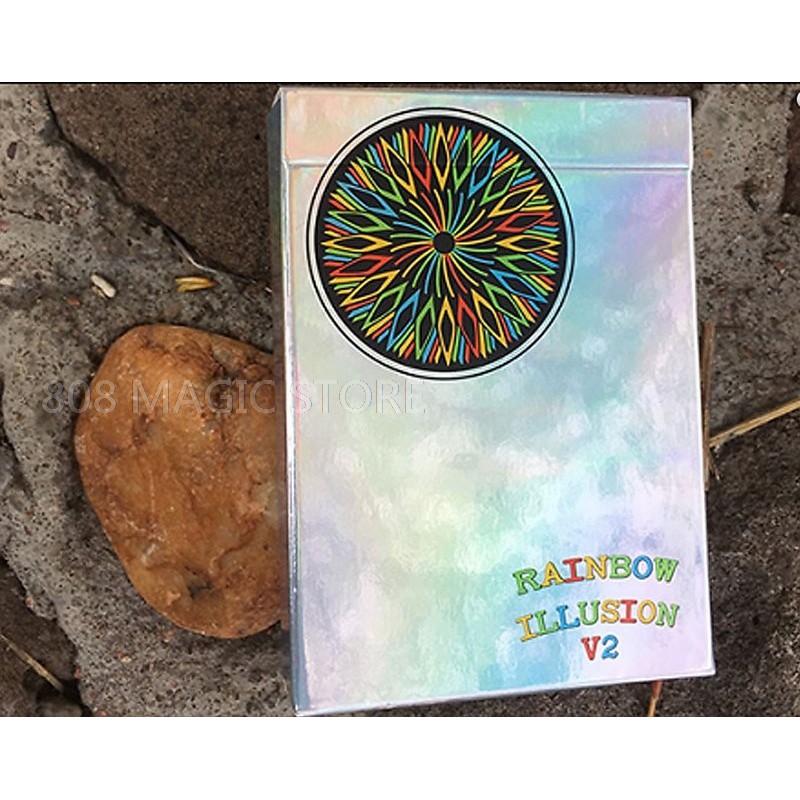 [MAGIC 999] 撲克牌 Rainbow Illusion Metallic Playing Cards V2 | 蝦皮購物