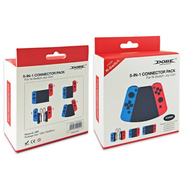 【現貨】 NS Switch DOBE TNS-19021 5IN1 Joy-Con 手柄套組 手把 握把 | 蝦皮購物