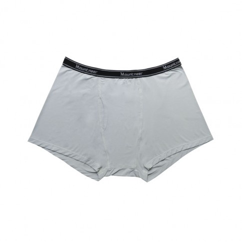 【山林】11K77-08 淺灰 男 排汗開洞四角內褲 超彈性極涼爽舒適 輕柔觸感 吸濕快乾 台製 Mountneer | 蝦皮購物