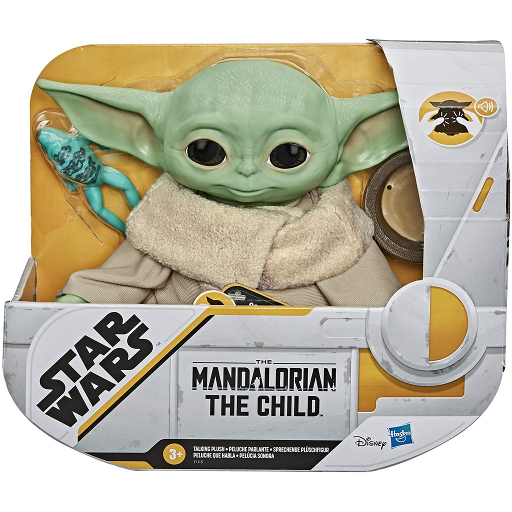 【Toy Fun】現貨*美國購回正品 星際大戰 The Child Yoda 超可愛 尤達 說話 公仔布偶 聲效 | 蝦皮購物