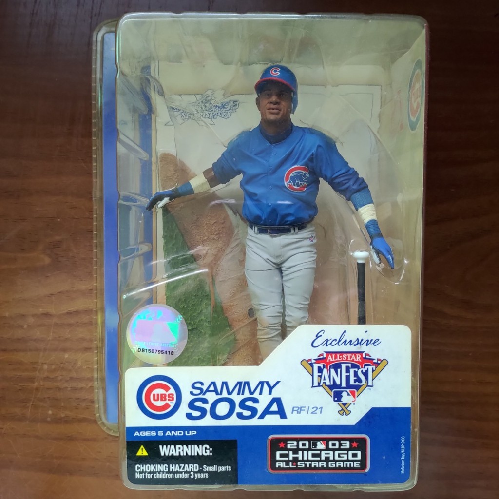 麥法蘭 Mcfarlane MLB美國職棒大聯盟 FANFEST 2003 SAMMY SOSA 明星賽系列 | 蝦皮購物
