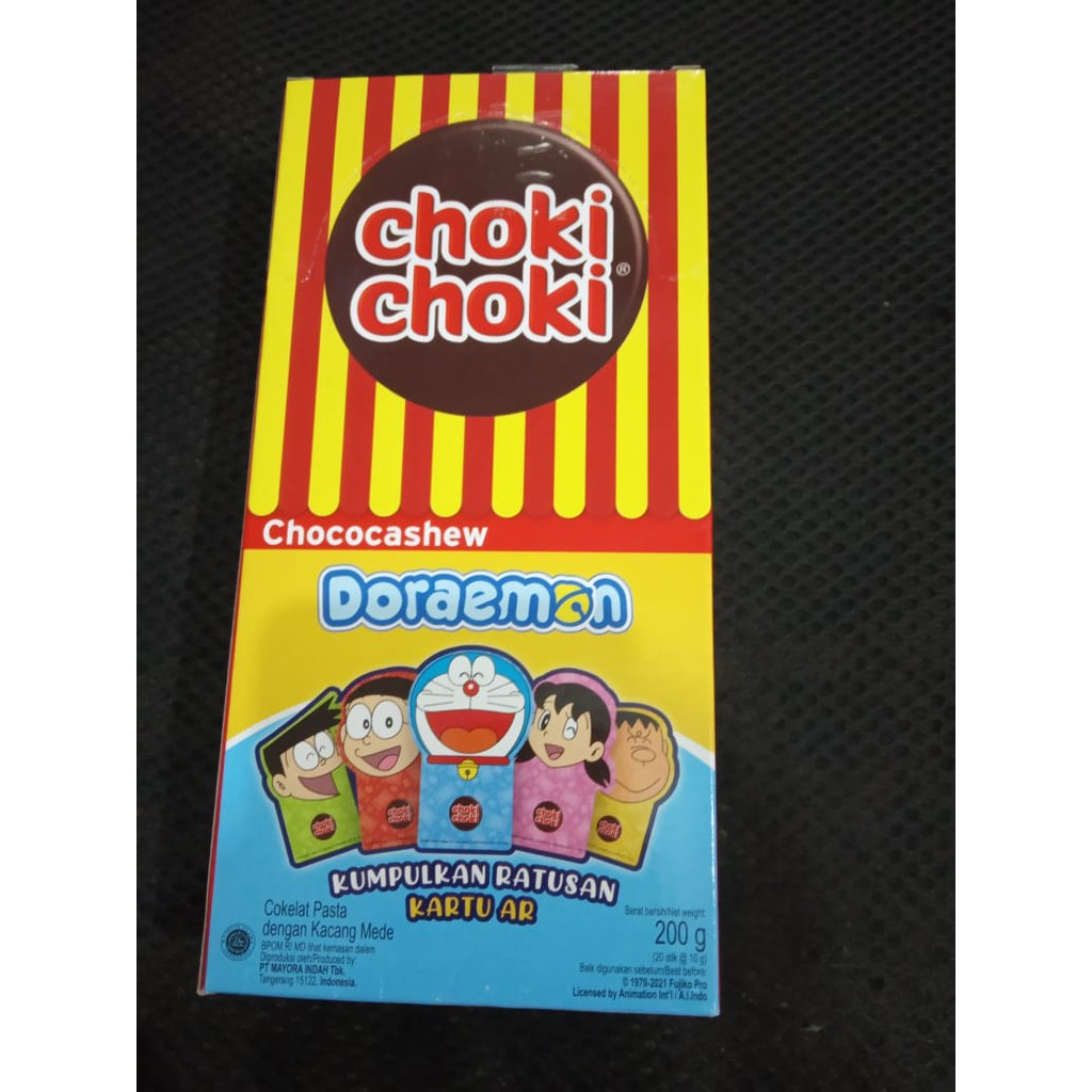Chokichoki 1 盒 Choki Choki Chococashew 巧克力包 20 件批發零食棒 | 蝦皮購物