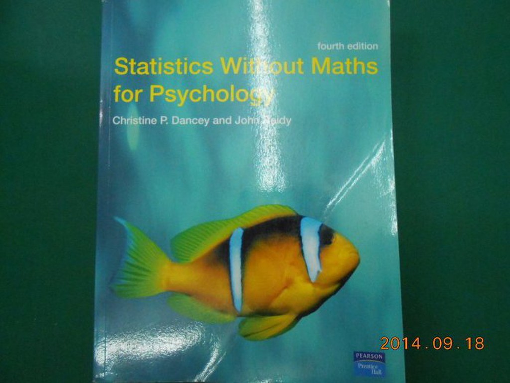 《Statistics Without Maths for Psychology》八成新 fourth edition | 蝦皮購物