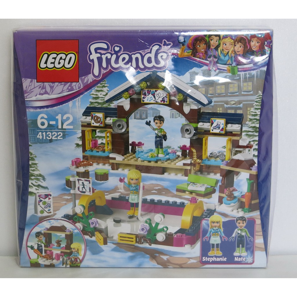 {野孩子}LEGO 樂高 Friends 朋友 Snow Resort Ice Rink 滑雪渡假村溜冰場 41322 | 蝦皮購物