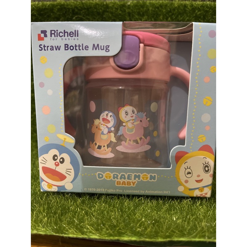 利其爾Richell多啦a夢Doraemon水杯200ml/粉 | 蝦皮購物