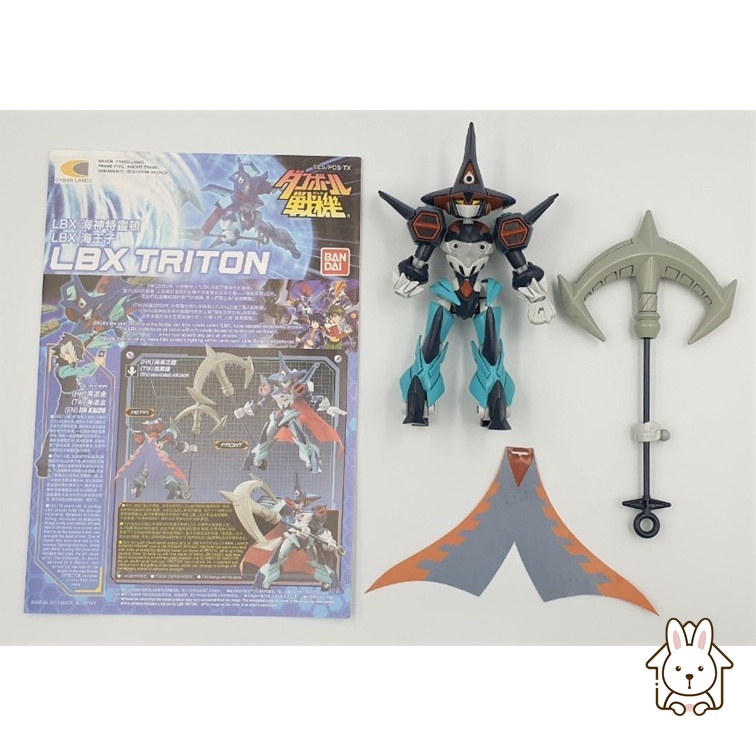 🥕現貨🥕 LBX 紙箱戰機 024 TRITON 特立頓 海王子 | 蝦皮購物