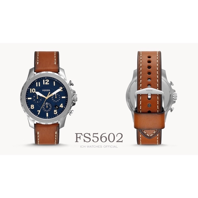 原裝進口美國FOSSIL BOWMAN系列三眼計時錶手錶 | 蝦皮購物