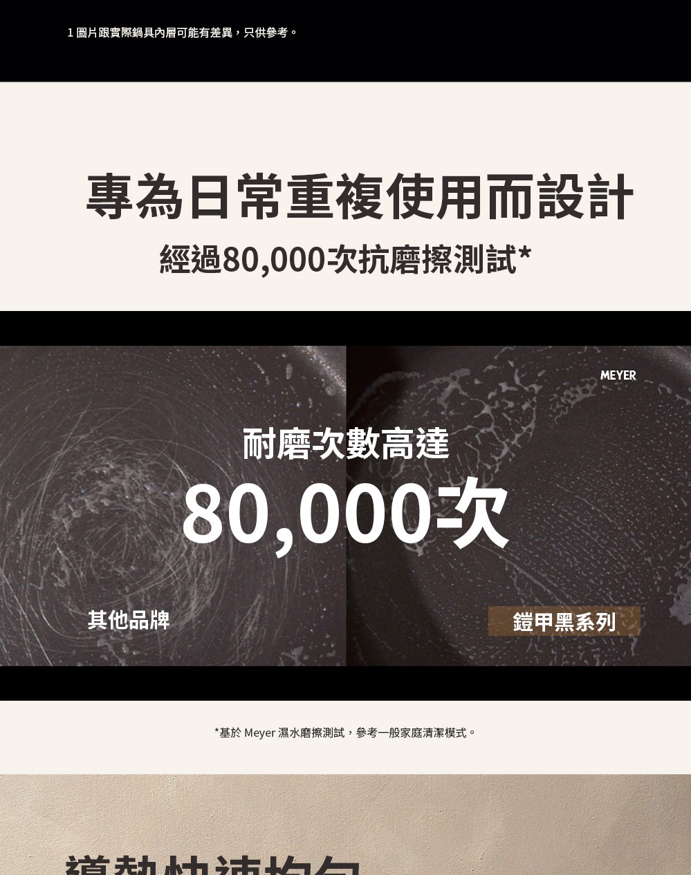 【MEYER 美亞】28 / 30 / 32 CM 炒鍋 全黑陽極陶瓷不沾鍋 - 鎧甲系列 | 蝦皮購物