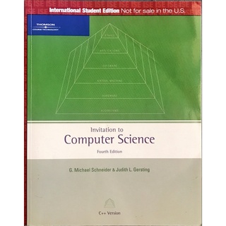 資訊工程學習 Invitation to Computer Science: C++ Version, 4E(書況良好) | 蝦皮購物