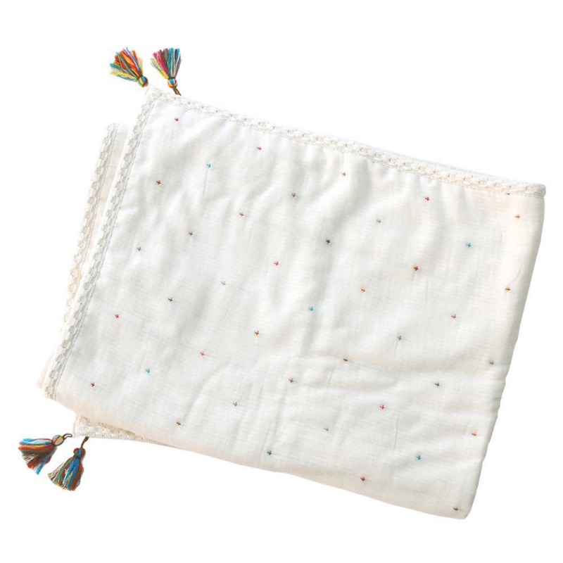 Hoppetta 日本製 BOBO 六層紗 六重紗 蘑菇被 被子 XL 大人款 約140*200cm 流蘇款 | 蝦皮購物