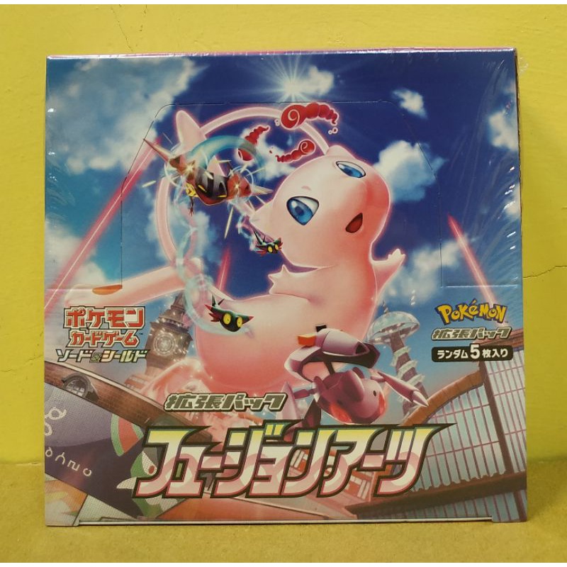 DSC☆全新 現貨 日版 寶可夢擴充包 匯流藝術 フュージョンアーツ PTCG 補充包 卡片 卡包 一包5張 共30包 | 蝦皮購物