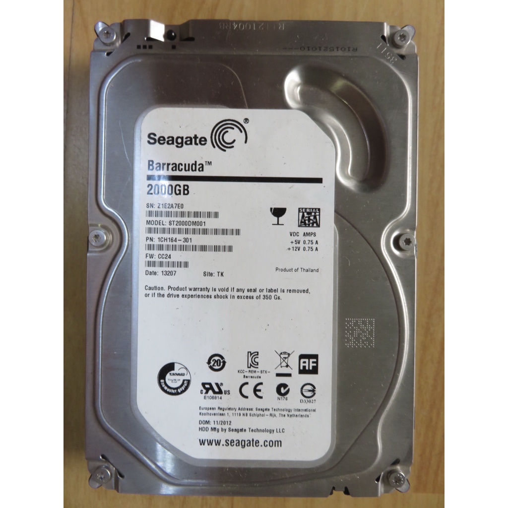 I.故障硬碟-Seagate SV35.6 ST2000VX000 2TB 7200 RPM 直購價160 | 蝦皮購物
