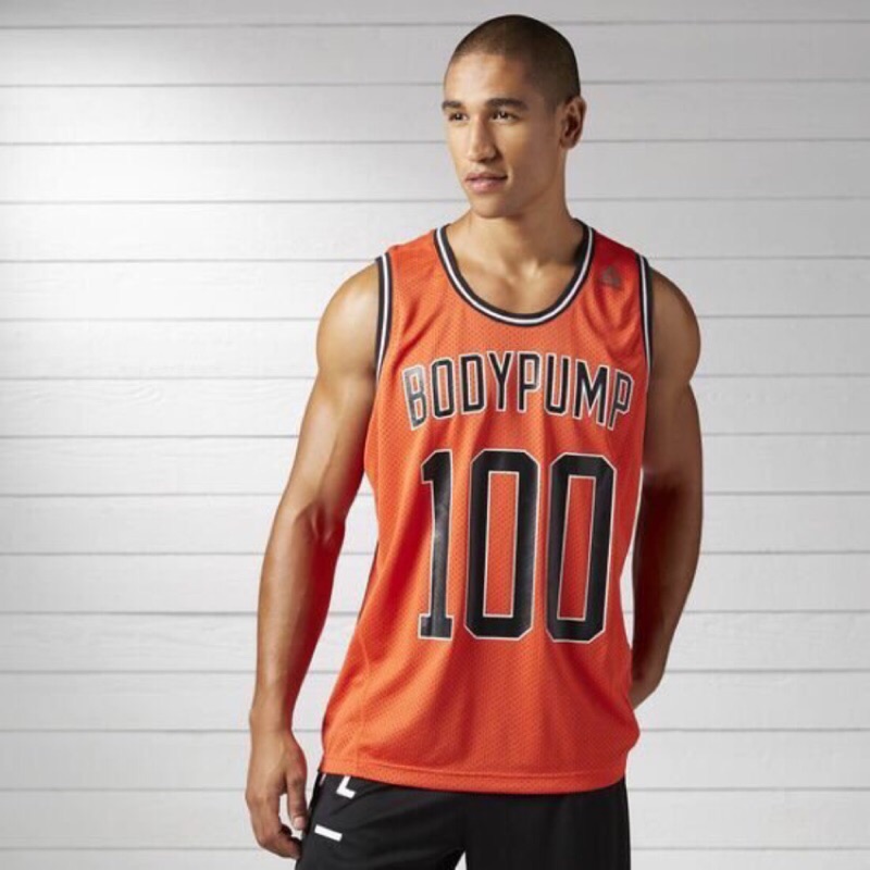全新Reebok Lesmills-Bodypump 100紀念球衣 | 蝦皮購物