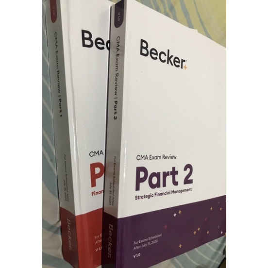 Becker CMA part 1&2 (近全新） | 蝦皮購物