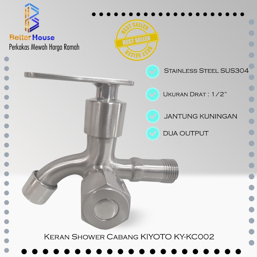 水龍頭自來水龍頭淋浴 KIYOTO KY-KC002 FLEX | 蝦皮購物