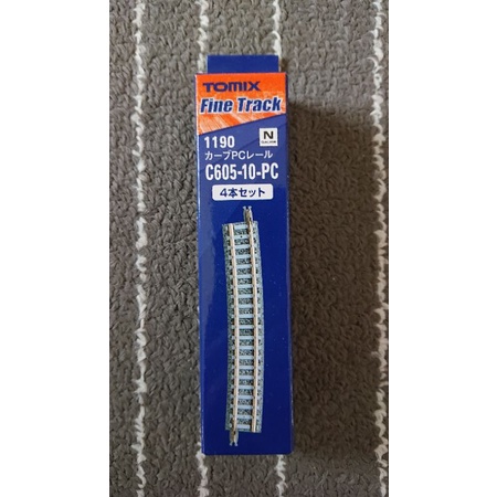 TOMIX 1190 曲線PC軌道C605-10-PC(F)(4本組) N規鐵道彎曲線路模型 | 蝦皮購物